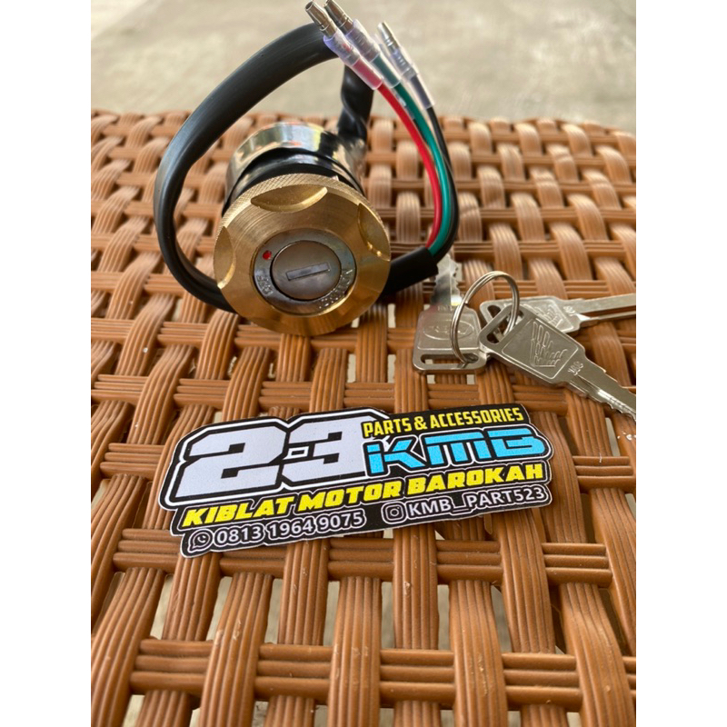 Jual Kunci kontak gorilla set ring kuningan ecer juga bisa | Shopee ...