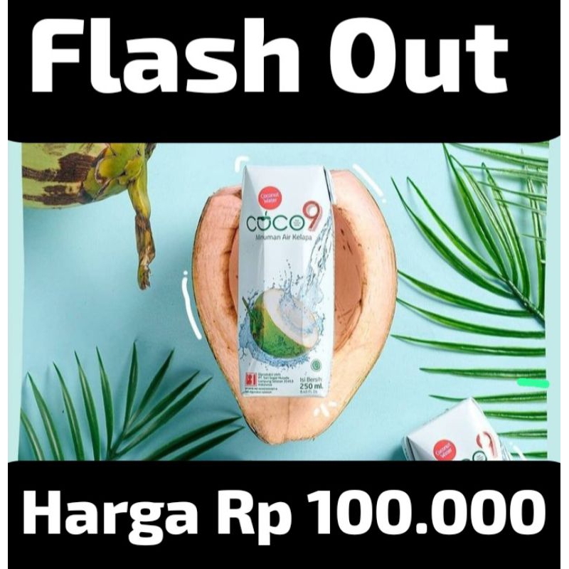 Jual Coco 9 Coconut Water 250ml | Shopee Indonesia