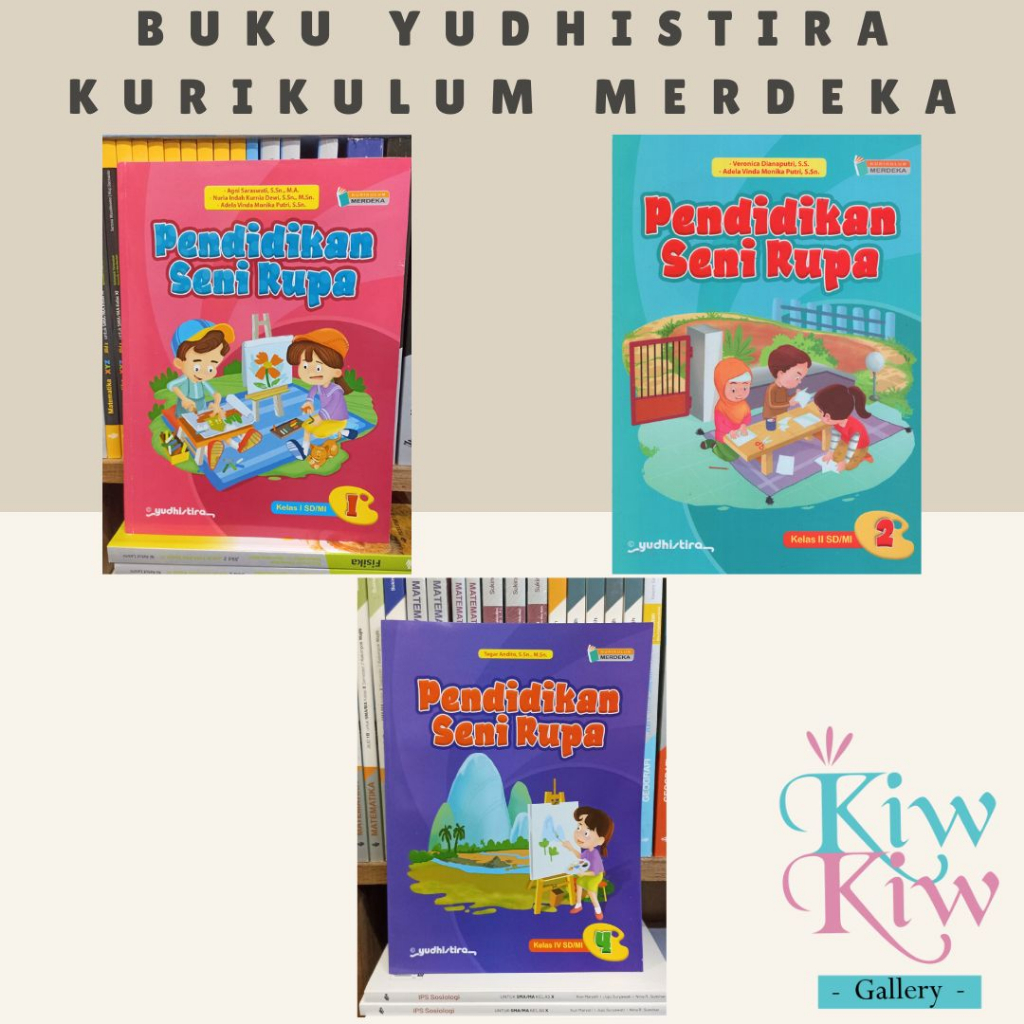 Jual Buku Pendidikan Seni Rupa Kelas 1, 2, 3, 4, 5, 6 SD/MI Kurikulum Merdeka - Yudhistira ...