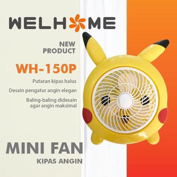 Jual MINI FAN KARAKTER WH-150P - KIPAS LISTRIK MOTIF PIKACU | Shopee ...