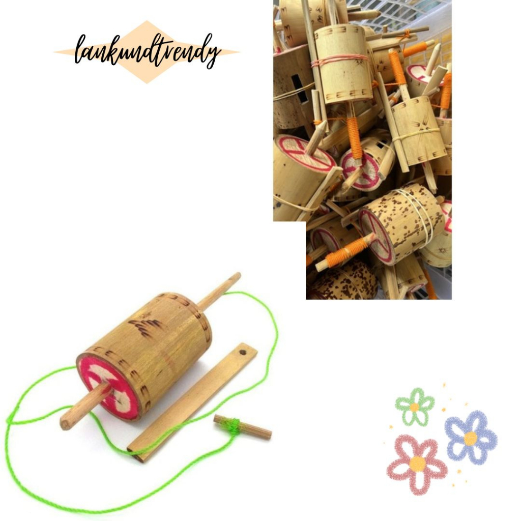 Jual ( BISA COD ) Gasing Mainan Tradisional Dari Bambu / Bersuara ...
