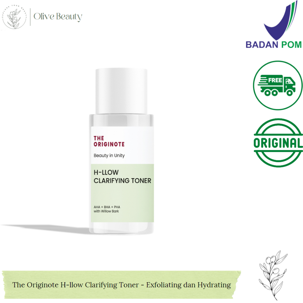 Jual The Originote H-llow Clarifying Toner - Exfoliating dan Hydrating ...