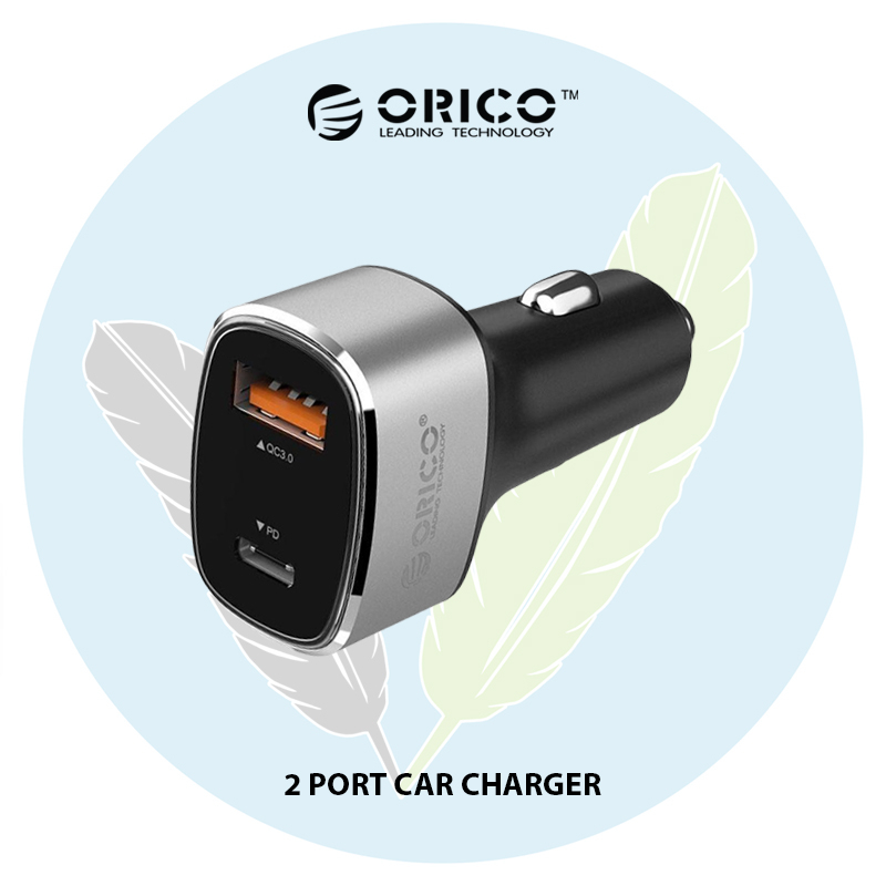 Jual Orico UPL-2U (Dual Port Quick Charge Car Charger) | Shopee Indonesia