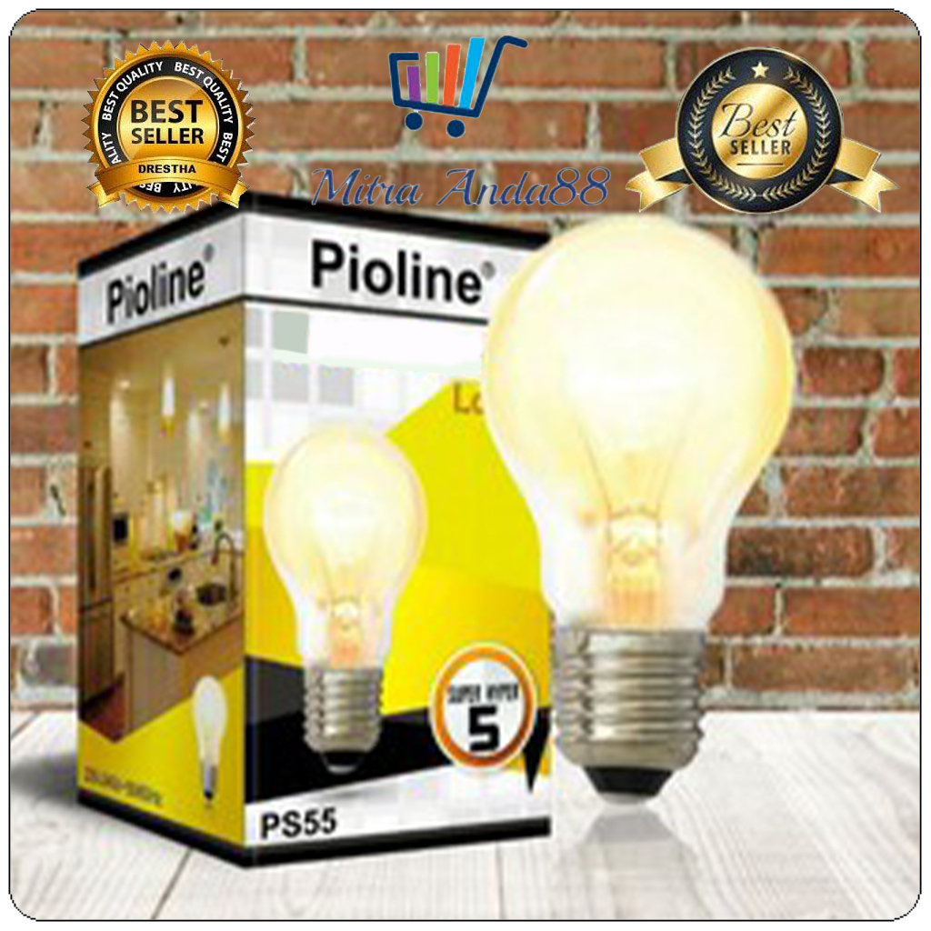Jual Mitraanda88 Bohlam Pijar Lampu 5watt Super Hyper 5 PS55 PIOLINE ...