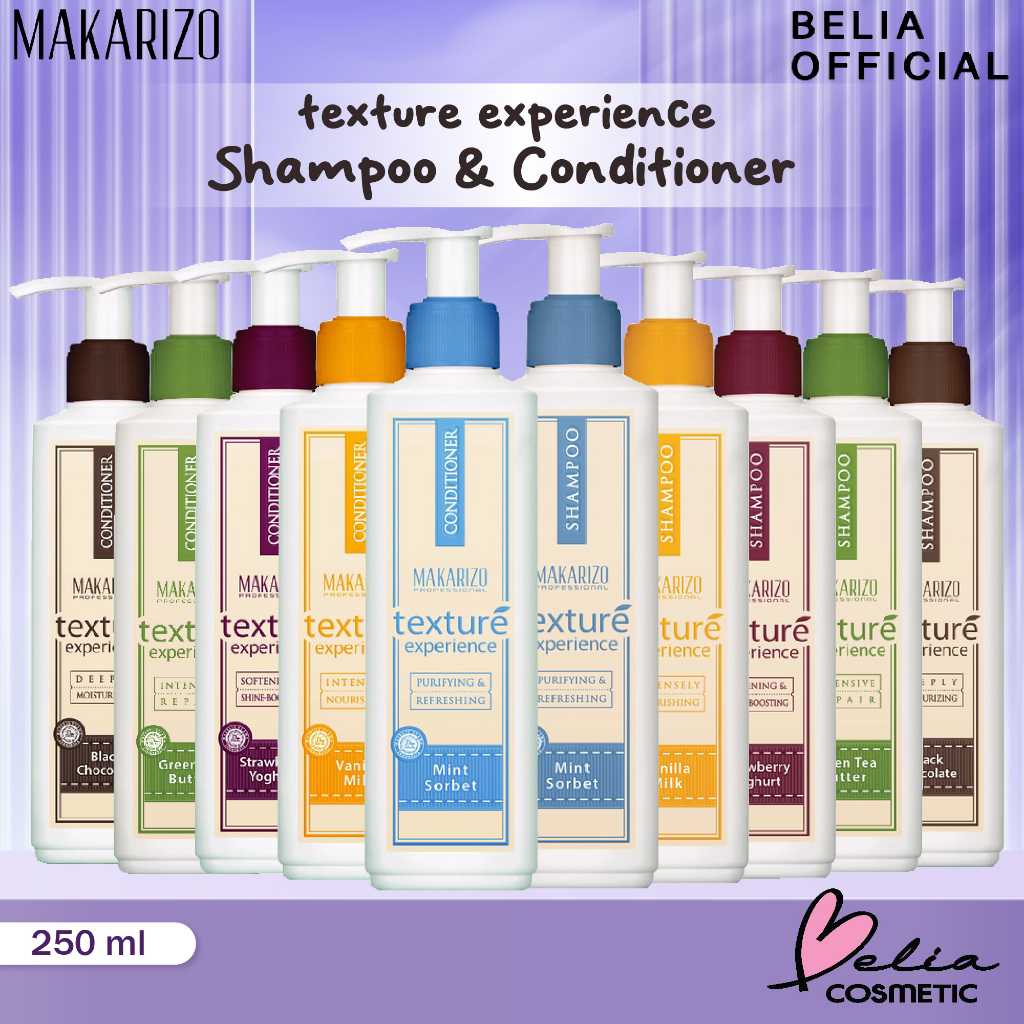 Jual BELIA Makarizo Professional Texture Experience Shampoo ...