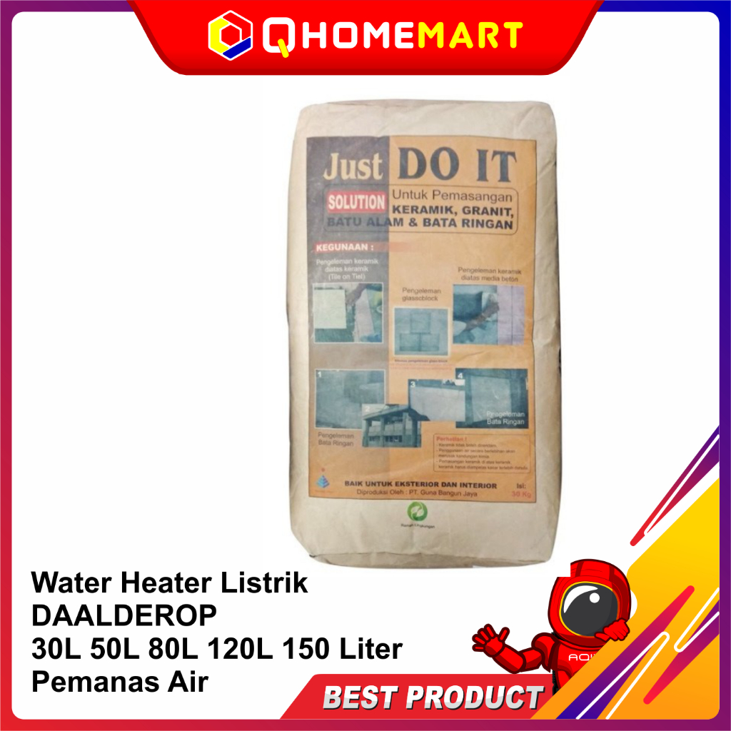 Jual Semen Perekat LEMKRA Just Do It JDI 100 Grey 30Kg | Shopee Indonesia