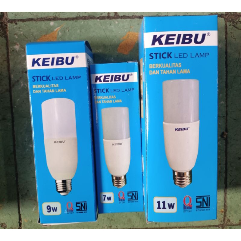 Jual Lampu led stik KEIBU 7/9/11 watt umur led 50000 jam | Shopee Indonesia