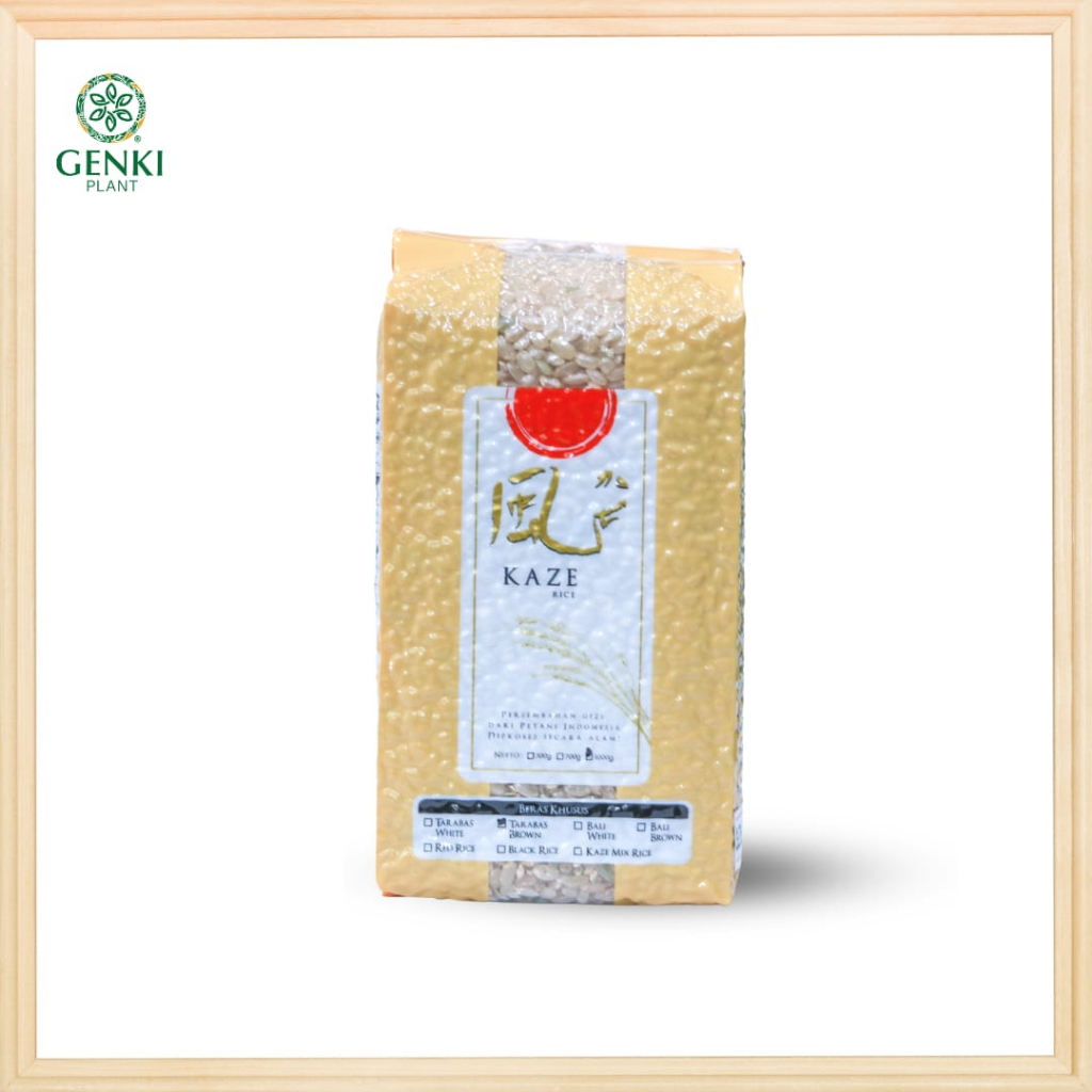 Jual Kaze Japonica Brown Rice Zero Sugar / Japanese Rice / Beras Jepang ...