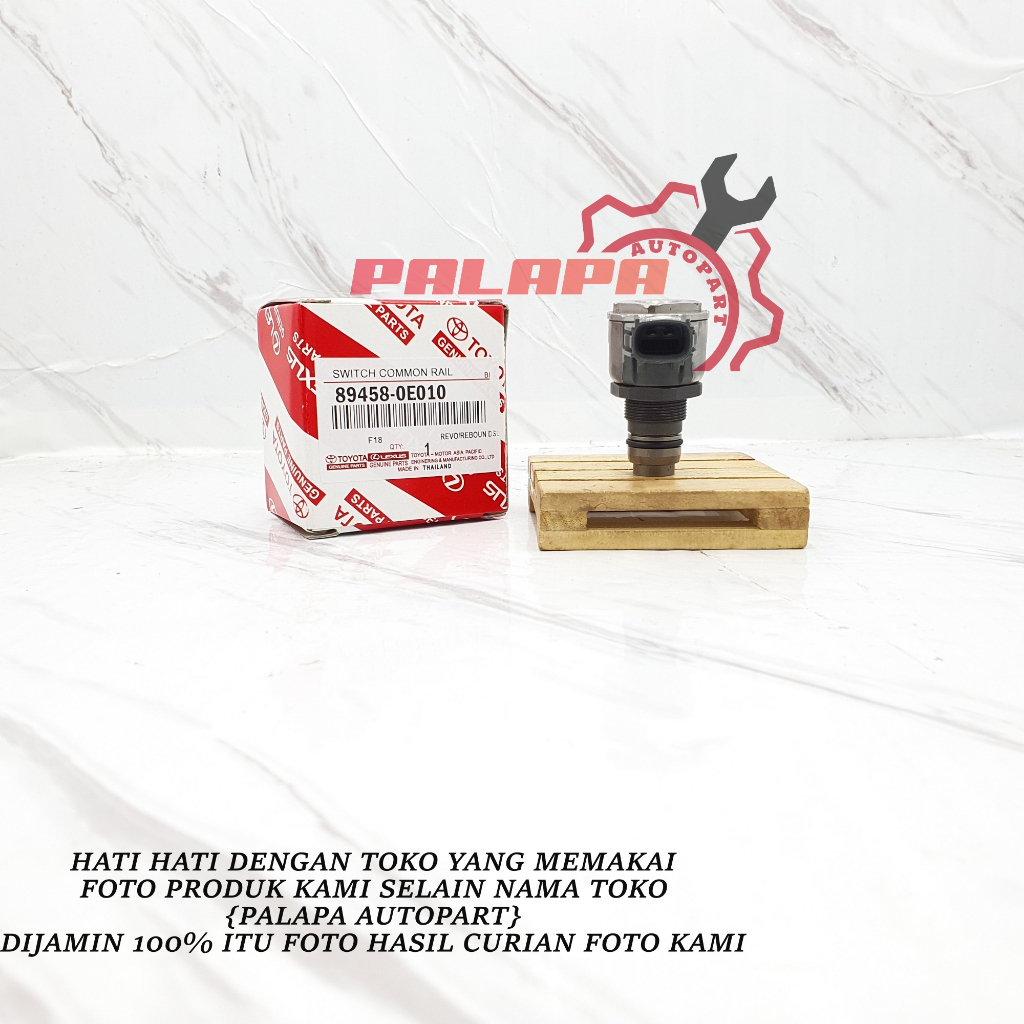 Jual SENSOR COMON RAIL TOYOTA HILUX REVO 2GD INNOVA REBORN 89458-0E010 ...