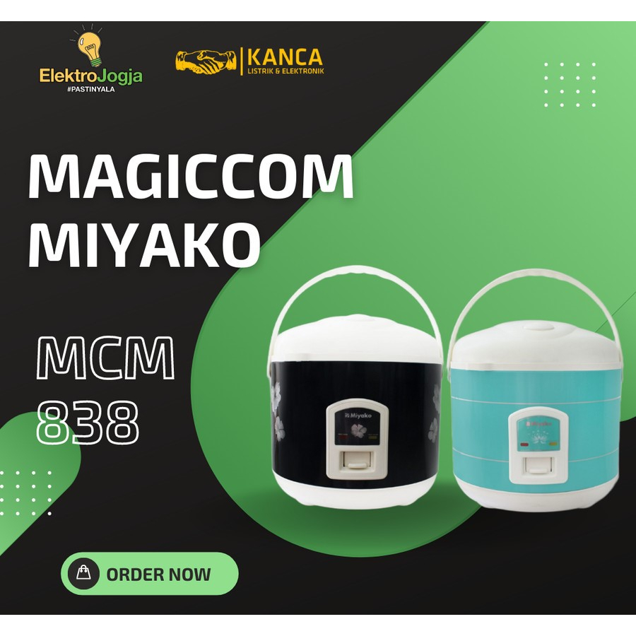 Jual Rice Cooker Miyako 3in1 MCM-838/ 2.2 Liter | Shopee Indonesia