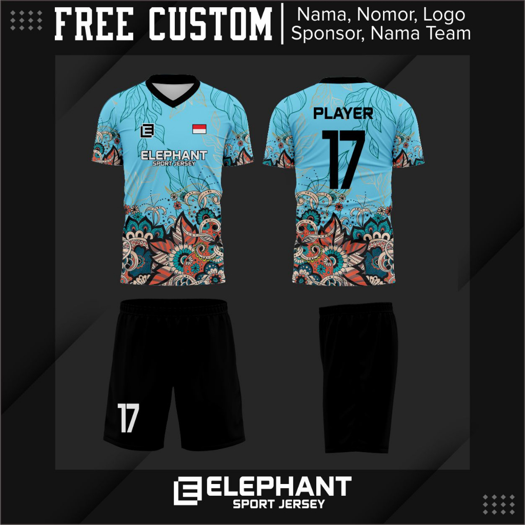 Jual Jersey Futsal / Bola Custom Full Printing Bisa Satuan | Shopee ...