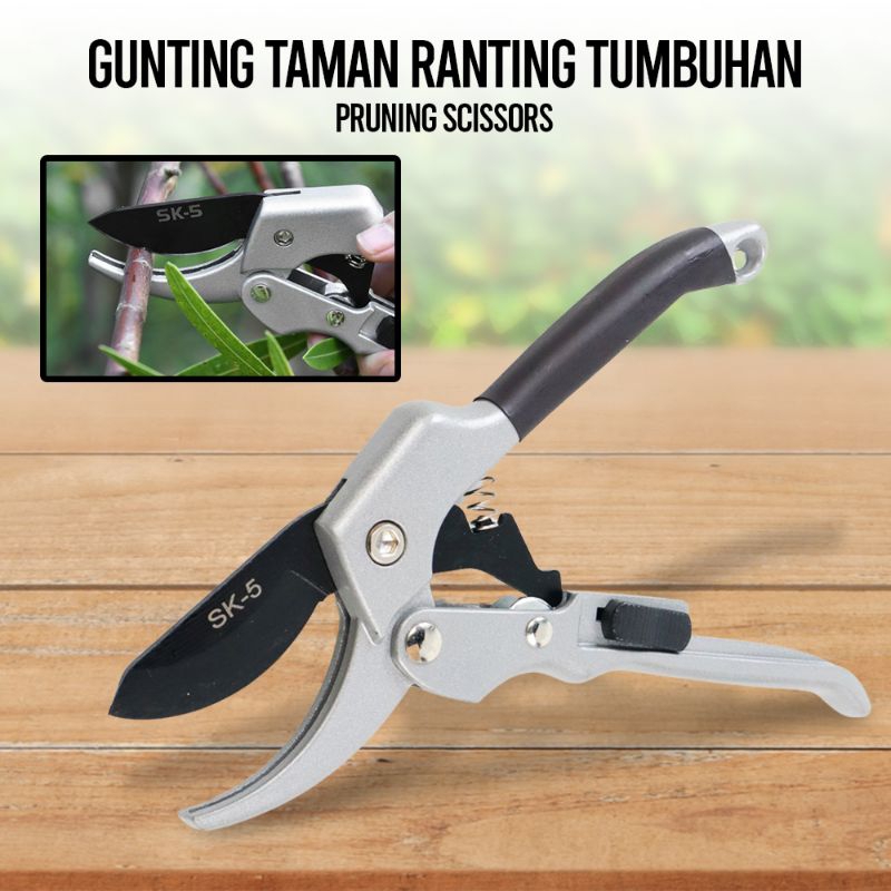 Jual Gunting Dahan Ranting Tanaman SK-5 Silver Best Quality Import ...