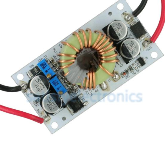 Jual Modul Step Up 250W 10A Boost Converter DC-DC 8.5-48V to 10-50V ...