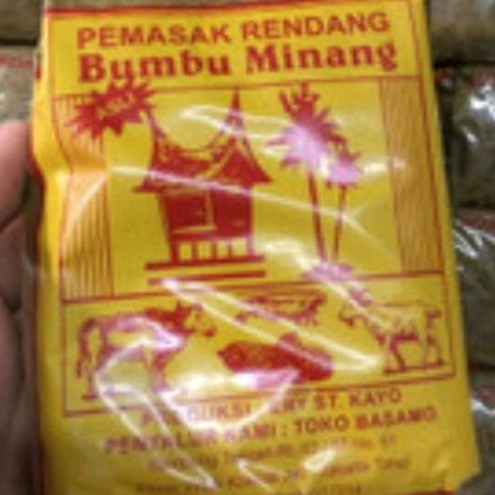 Jual bumbu pemasak rendang SARI MINANG,,asli racikan khas minang 250gr ...