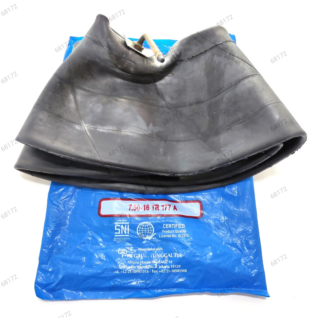 Jual Ban Dalam Mobil GT Gajah Tunggal Original Ring 16 750 TR77A TR75A ...