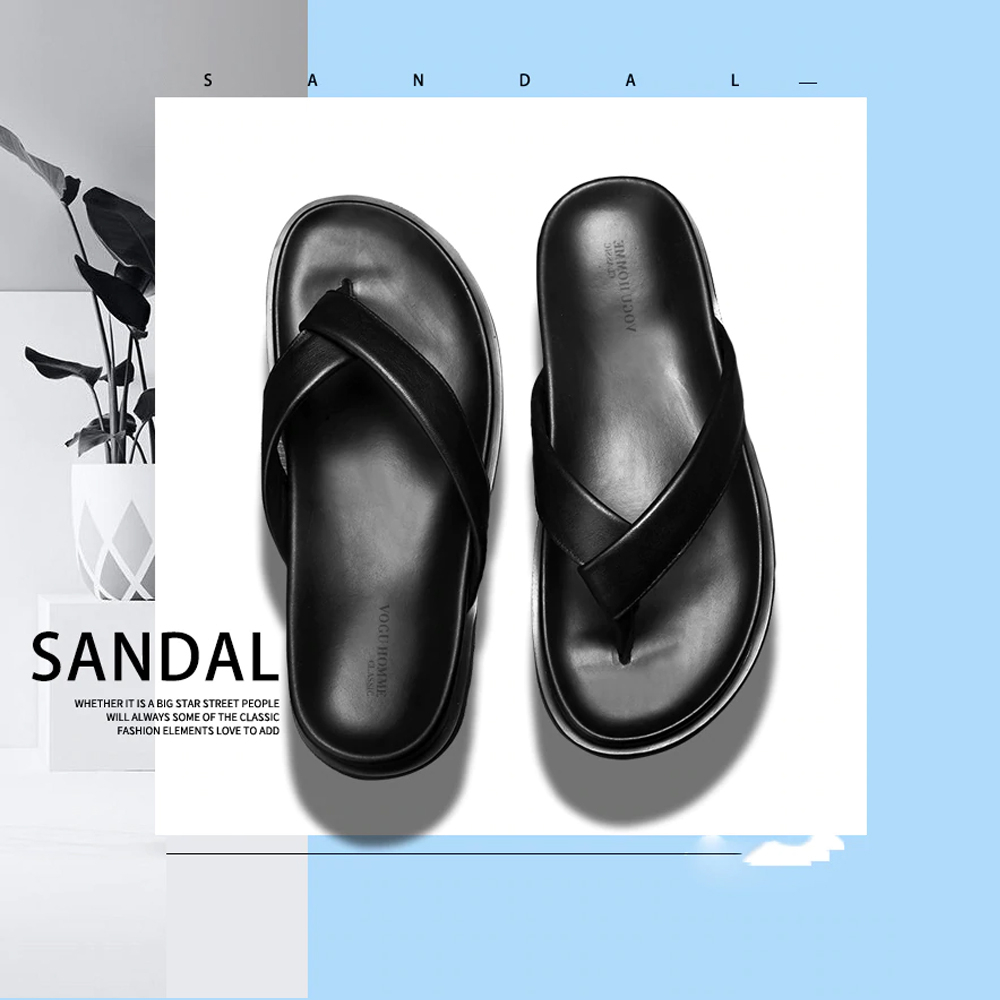Jual Sandal Sendal Casual Import Pria Wanita - Sandal BASIC X-001 ...