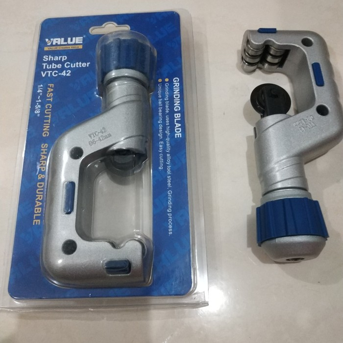 Jual TUBE CUTTER VALUE VTC-42 1/4" - 1 5/8" - PEMOTONG PIPA TEMBAGA | Shopee Indonesia