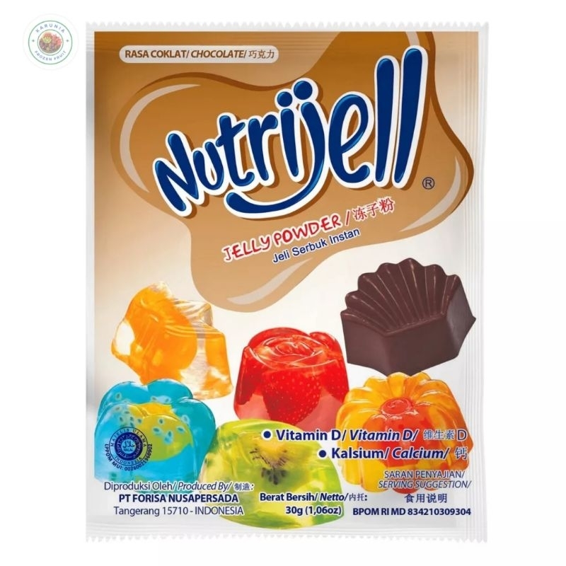Jual NUTRIJELL FORISA / RASA COKELAT 30 G | Shopee Indonesia