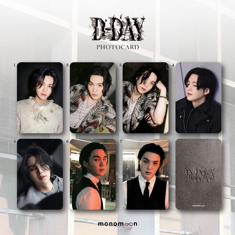 Jual AGUSTD D-DAY Photocard & Postcard | Shopee Indonesia
