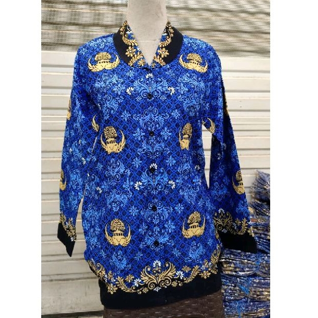 Jual Baju KORPRI KERAH HITAM TANPA LAPIS FURING wanita pria terbaru 2024 | Shopee Indonesia