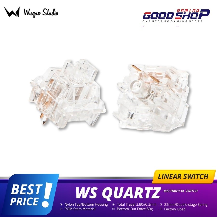 Jual Wuque WS Quartz Linear Switches | Shopee Indonesia