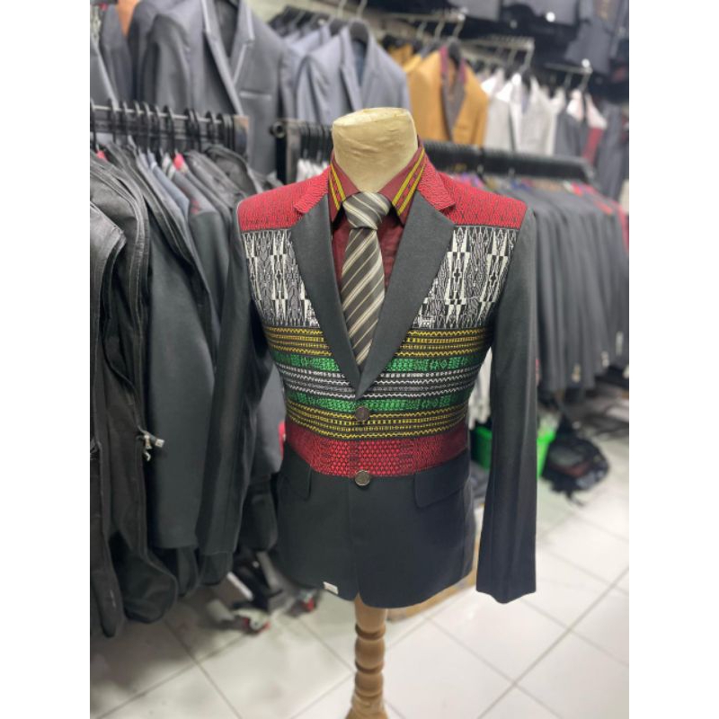 Jual 1 PASANG STELL JAS ETNIC TUNTUMAN DAN CELANANYA (BAHAN SEMI WOL KOREA) | Shopee Indonesia