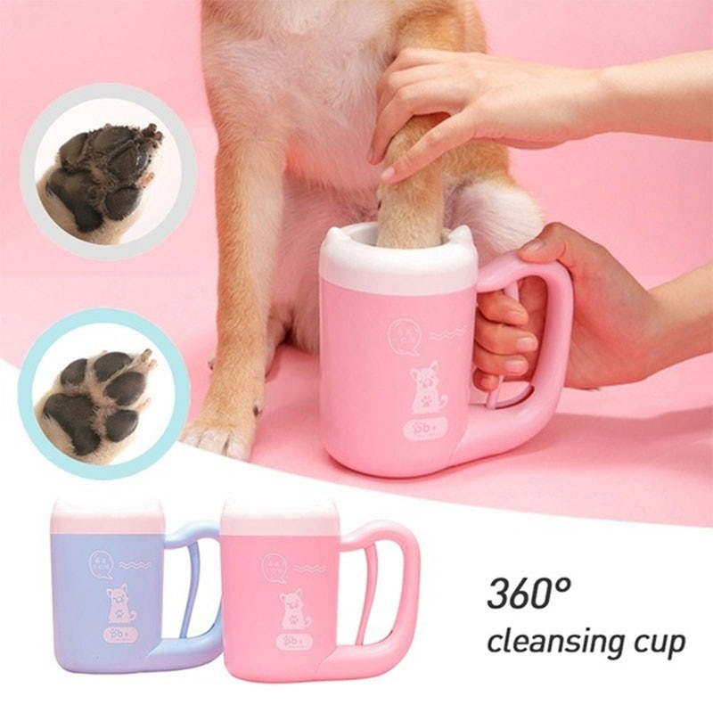 Jual Dog Paw Cleaner Mesin Cuci Hewan Peliharaan Gelas Portable Alat ...