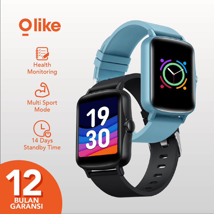 Jual OLIKE SMARTWATCH TOUCH SCREEN WATERPROOF SPORT HEALTH TRACKER W11 ...