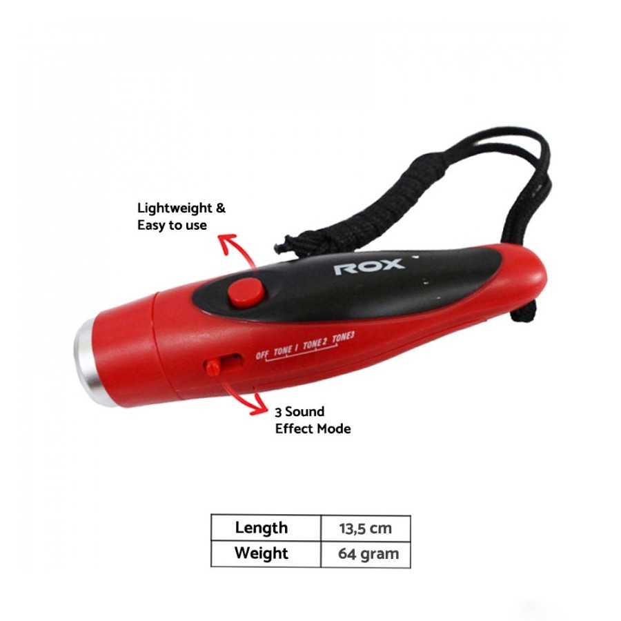 Jual Pluit Elektrik Peluit Electric Whistle Whistle ROX + Tas | Shopee ...