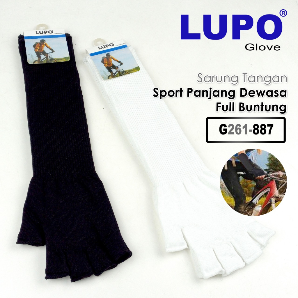 Jual Manset Sepeda Lima Jari / Sarung Tangan Sport Panjang Dewasa Model ...