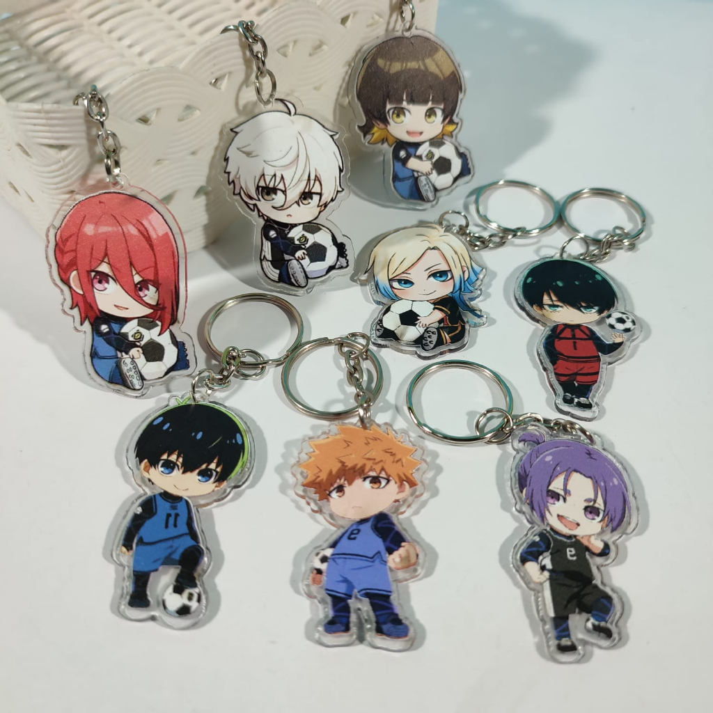 Jual Gantungan Kunci Anime - Keychain Blue Lock - Ganci Nagi Bachira ...