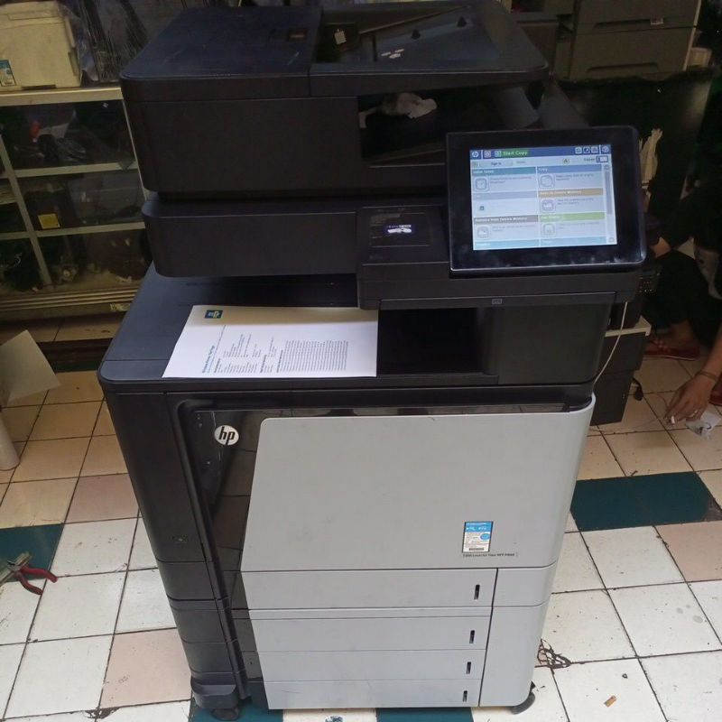 Jual Printer A3 Warna HP LaserJet interprise Flow M880 MFP | Shopee ...