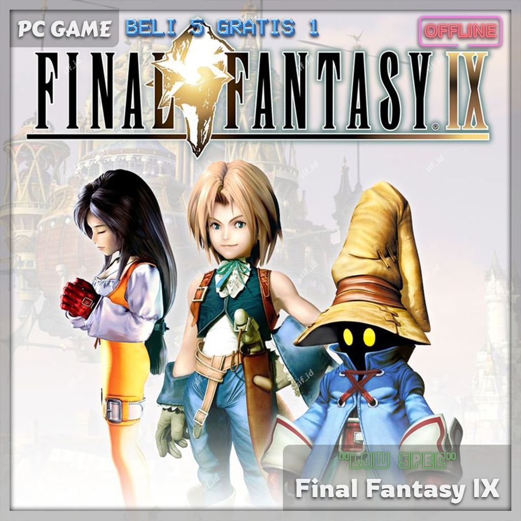Jual FINAL FANTASY IX - Final Fantasy 9 - FF 9 - FF IX - PC Game - Game ...