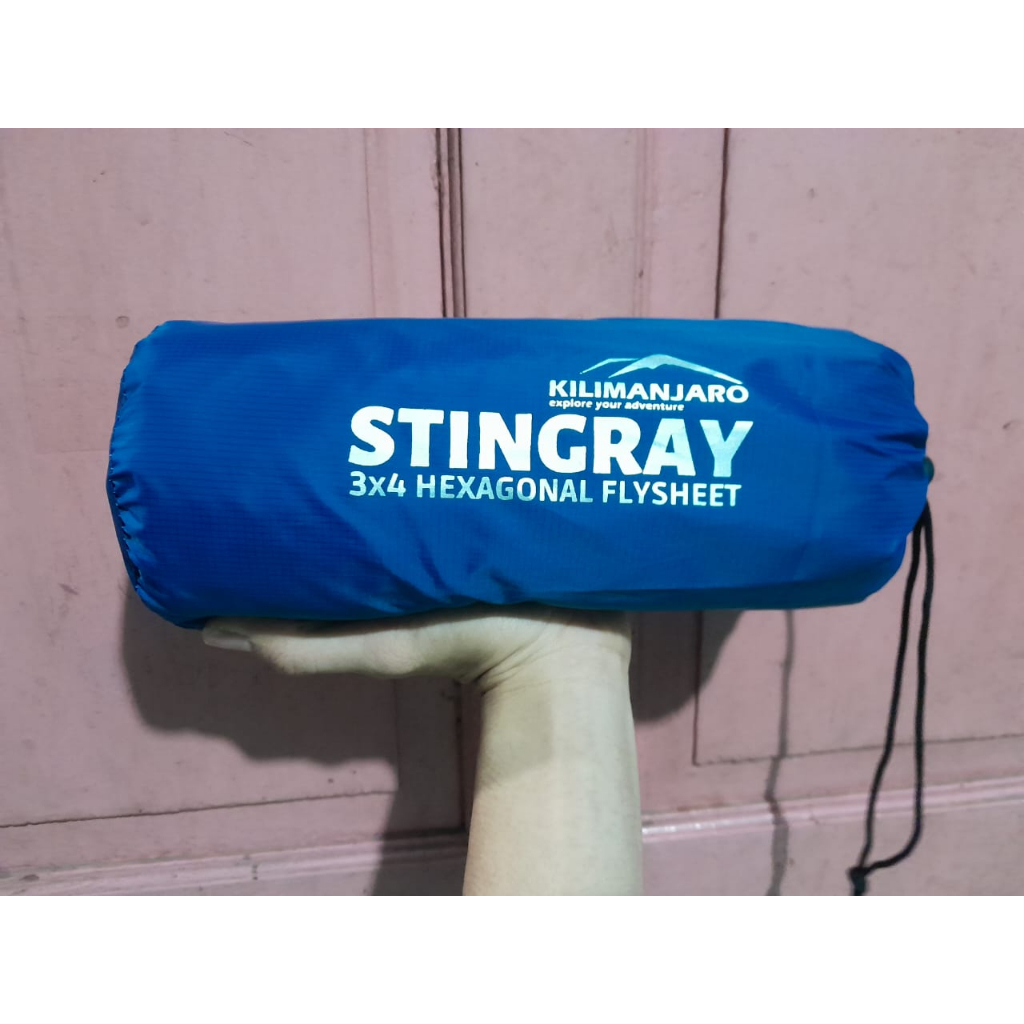 Jual Flysheet Hexagon Kilimanjaro Stingray 3x4 M - FULL SEAM SEALS ...