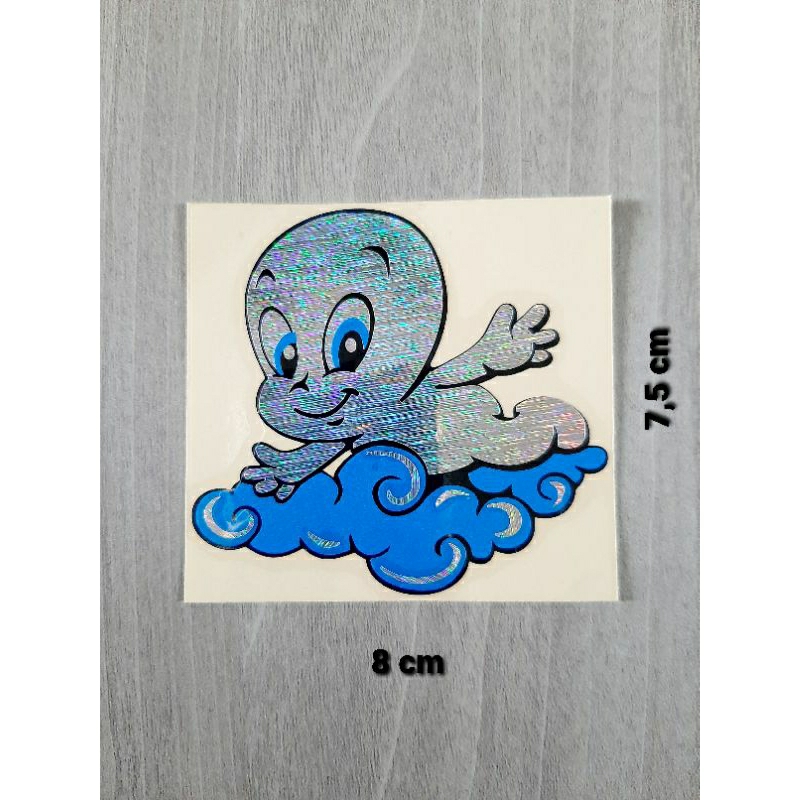 Jual STIKER CUTTING HOLOGRAM CASPER UKURAN KECIL | Shopee Indonesia