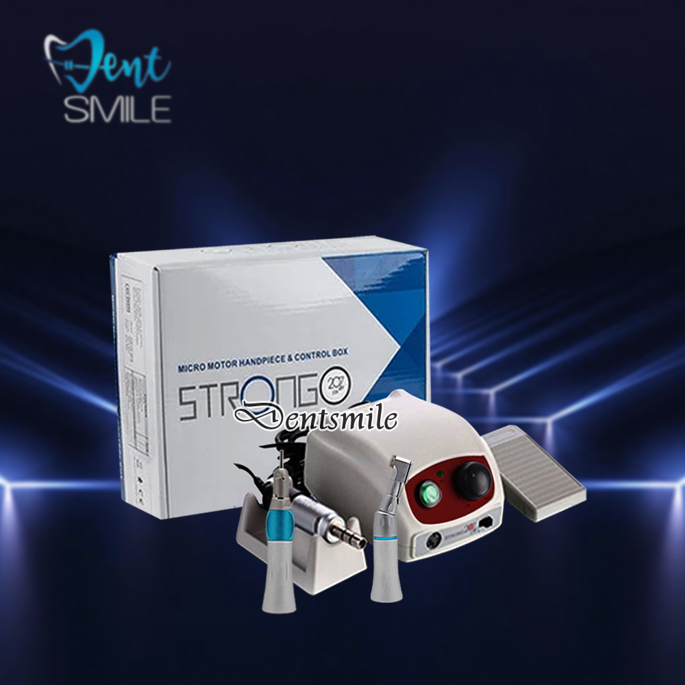 Jual Dental micromotor strong 207b lengkap dengan Contra angle dan ...