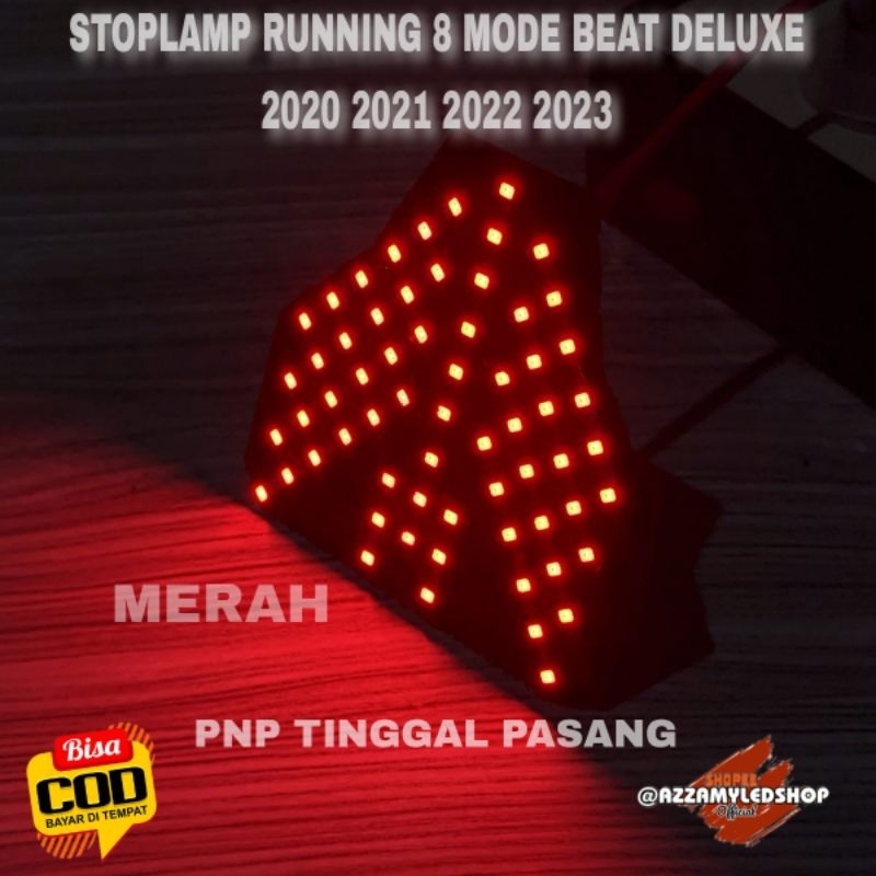 Jual TERBARU LAMPU REM STOPLAMP RUNNING BEAT DELUXE 2020 SAMPAI 2024 8 ...