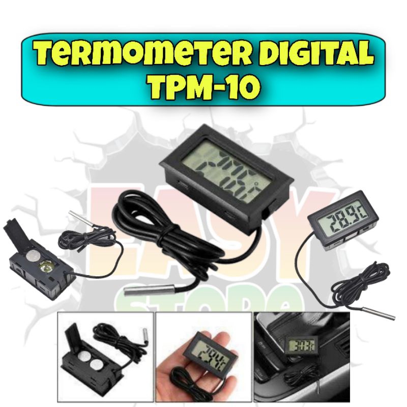 Jual Termometer Digital TPM-10 / Termometer Mini / Termometer portabel ...