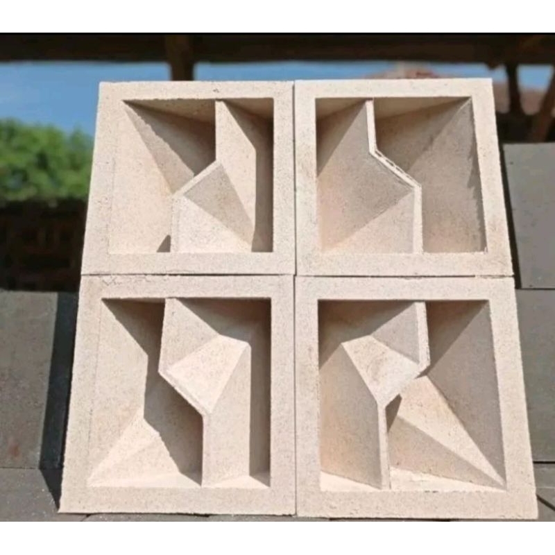 Jual roster minimalis/loster beton motif petir putih | Shopee Indonesia