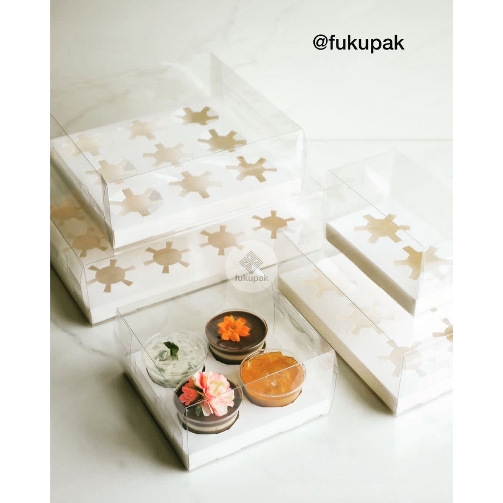 Jual Box Mika Cupcake, Pudding Cup, Pie (20pcs) 2 dan 4 Lubang | Shopee ...