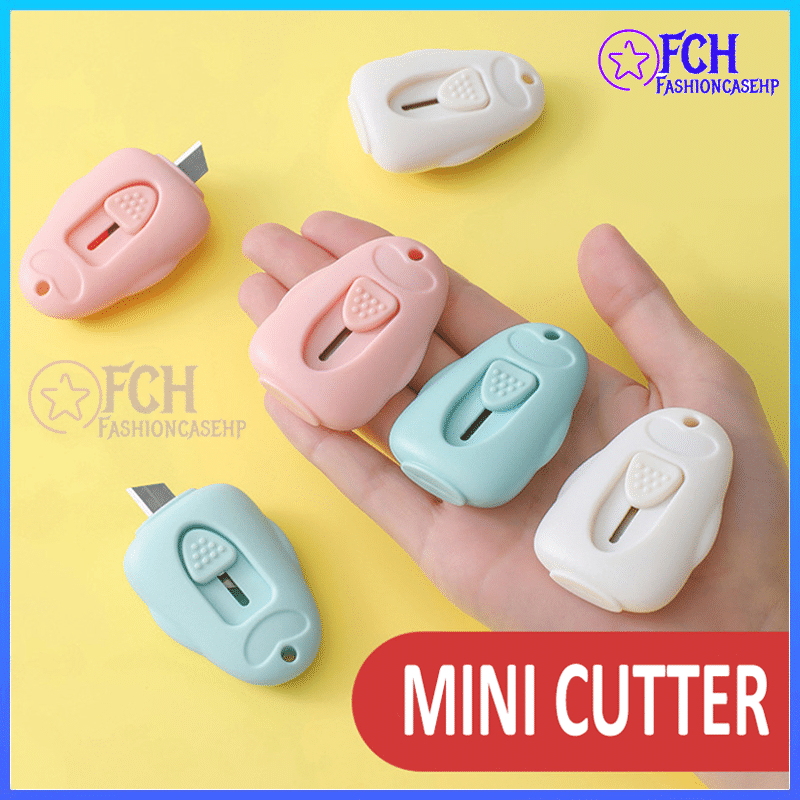 Jual FCH PAKET 5PCS MINI CUTTER PORTABLE DAN CUTTER DOLPHINE / PISAU ...