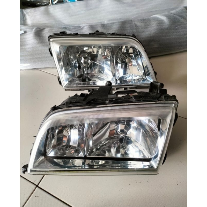 Jual Headlamp Lampu Depan Mercy C200 W202 cristal eagle eyes | Shopee ...