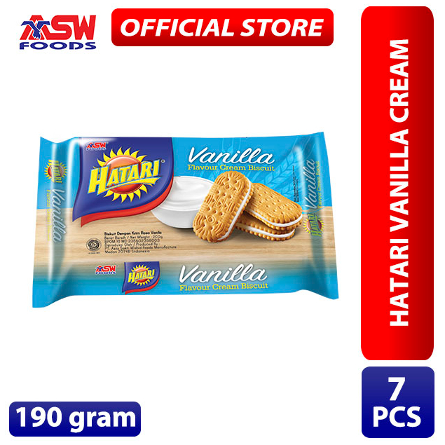 Jual Hatari Vanilla Cream ( 7 Pcs ) | Shopee Indonesia