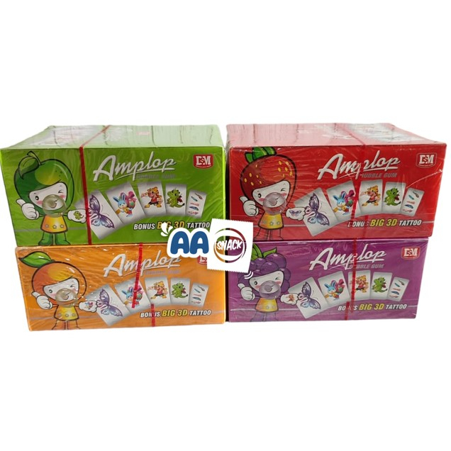 Jual DSM PERMEN AMPLOP BIG TATOO ISI 30 | Shopee Indonesia