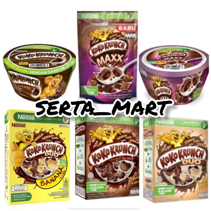Jual Nestle Koko Krunch Cereal Box 150gr / Duo 300gr / Cookie / Cup ...