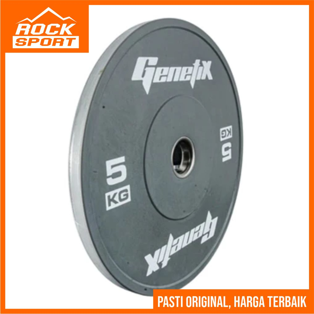 Jual GENETIX FIT Colour Training Bumper Plate 5KG (Pair) | Shopee Indonesia