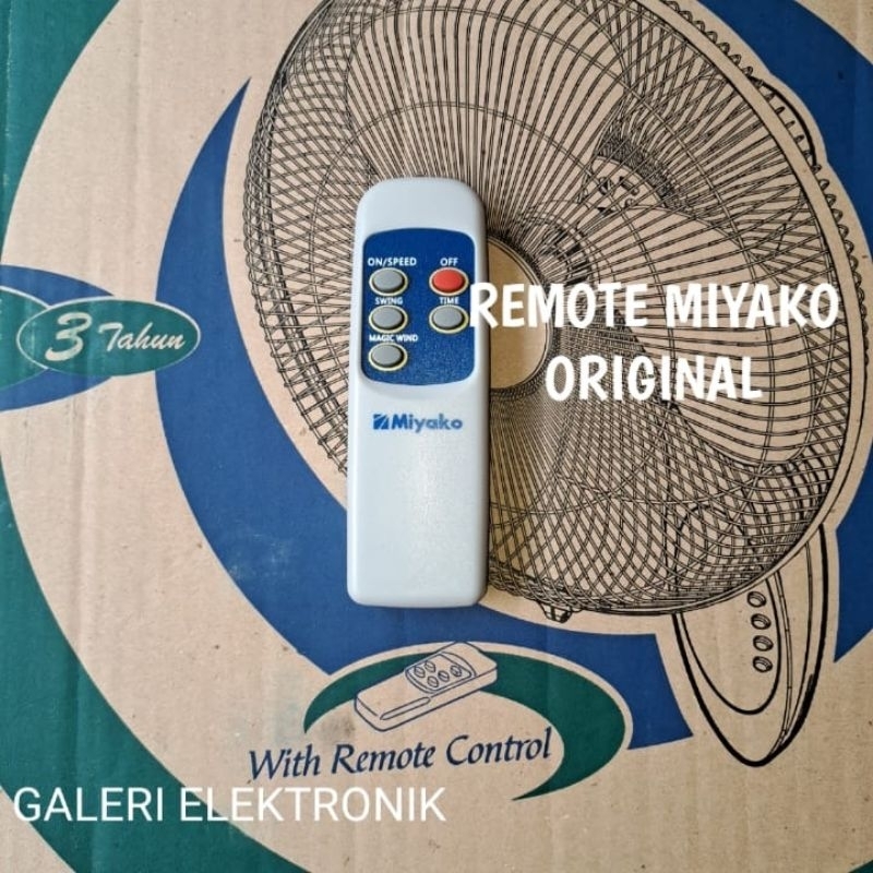 Jual remot/remote kipas angin miyako original | Shopee Indonesia