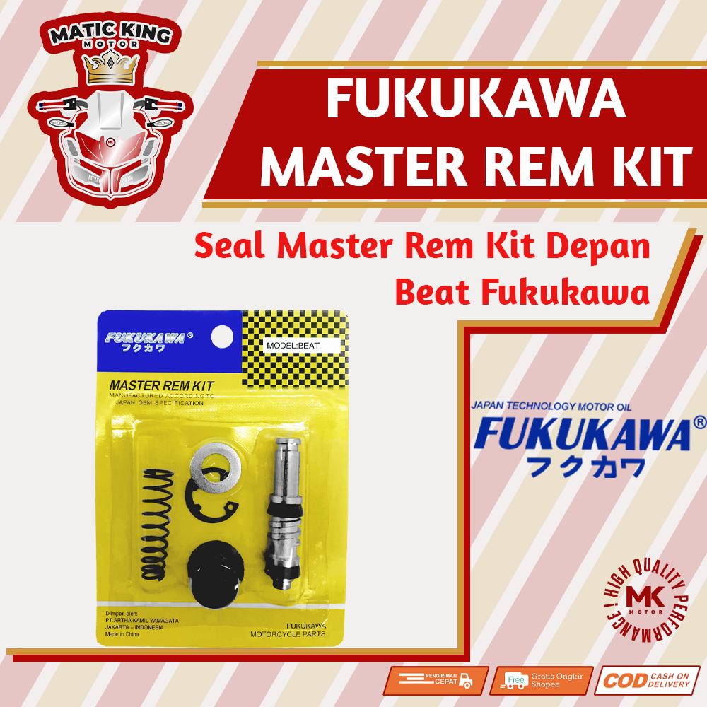 Jual Seal Master rem kit depan Beat Vario Scoopy Genio Deluxe Spacy ...