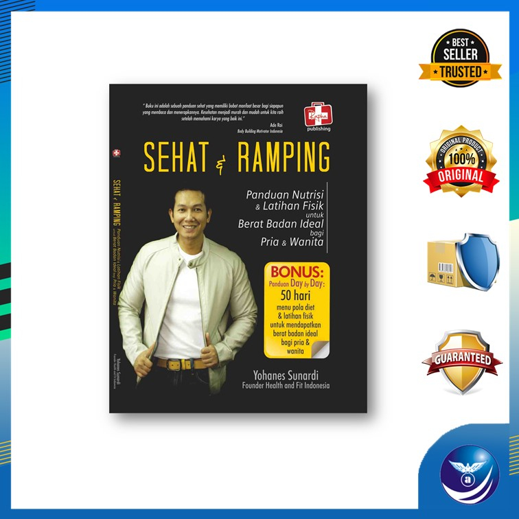 Jual Penerbit Andi Sehat Dan Ramping Panduan Nutrisi Dan Latihan Fisik Untuk Berat Badan 