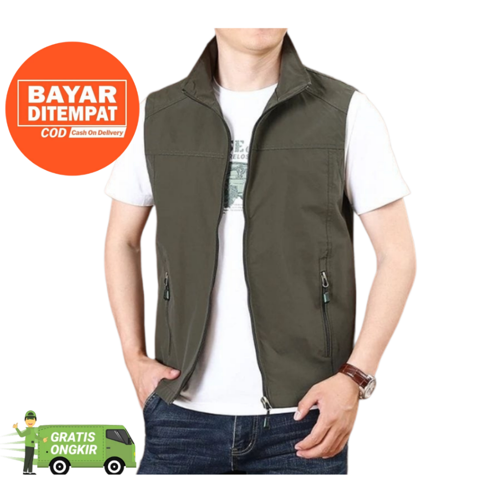 Jual Rompi pria / Rompi keren / Rompi / Vest / Rompi Outdoor / Rompi ...